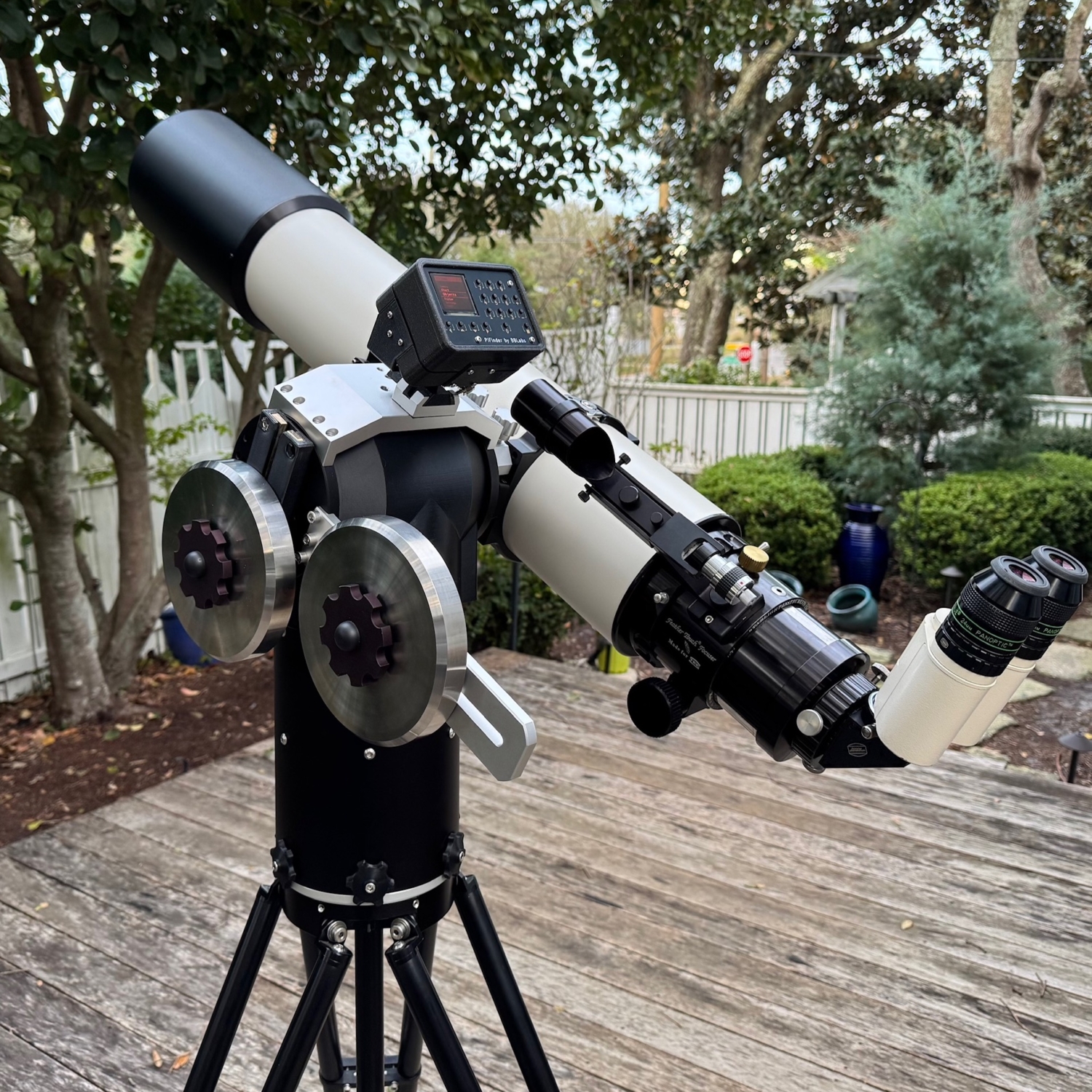 Side Mounted - One Telescope with Comfort Balancing Bundle - Track The ...